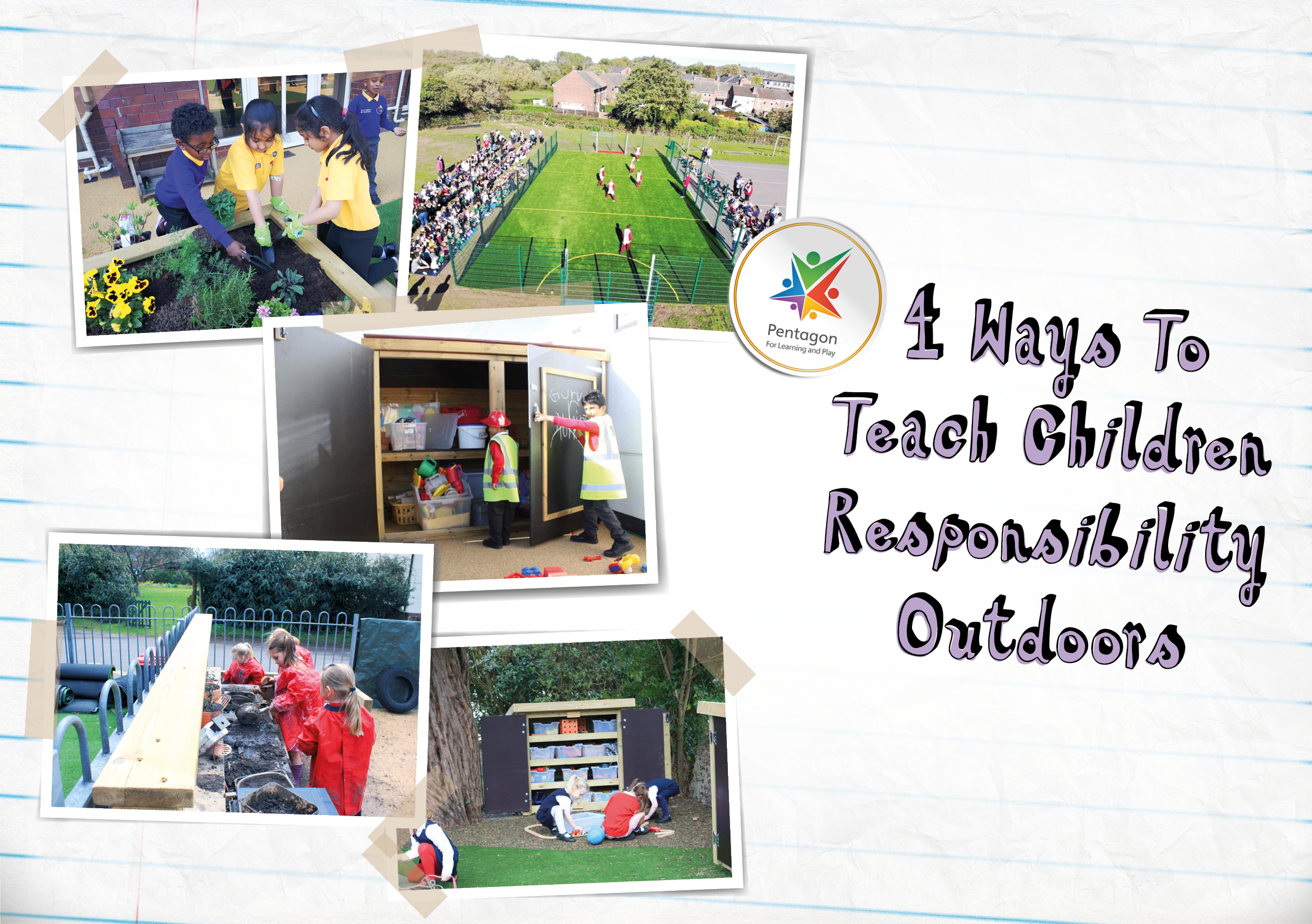 4 Ways To Teach Children Responsibility Outdoors | Pentagon Play