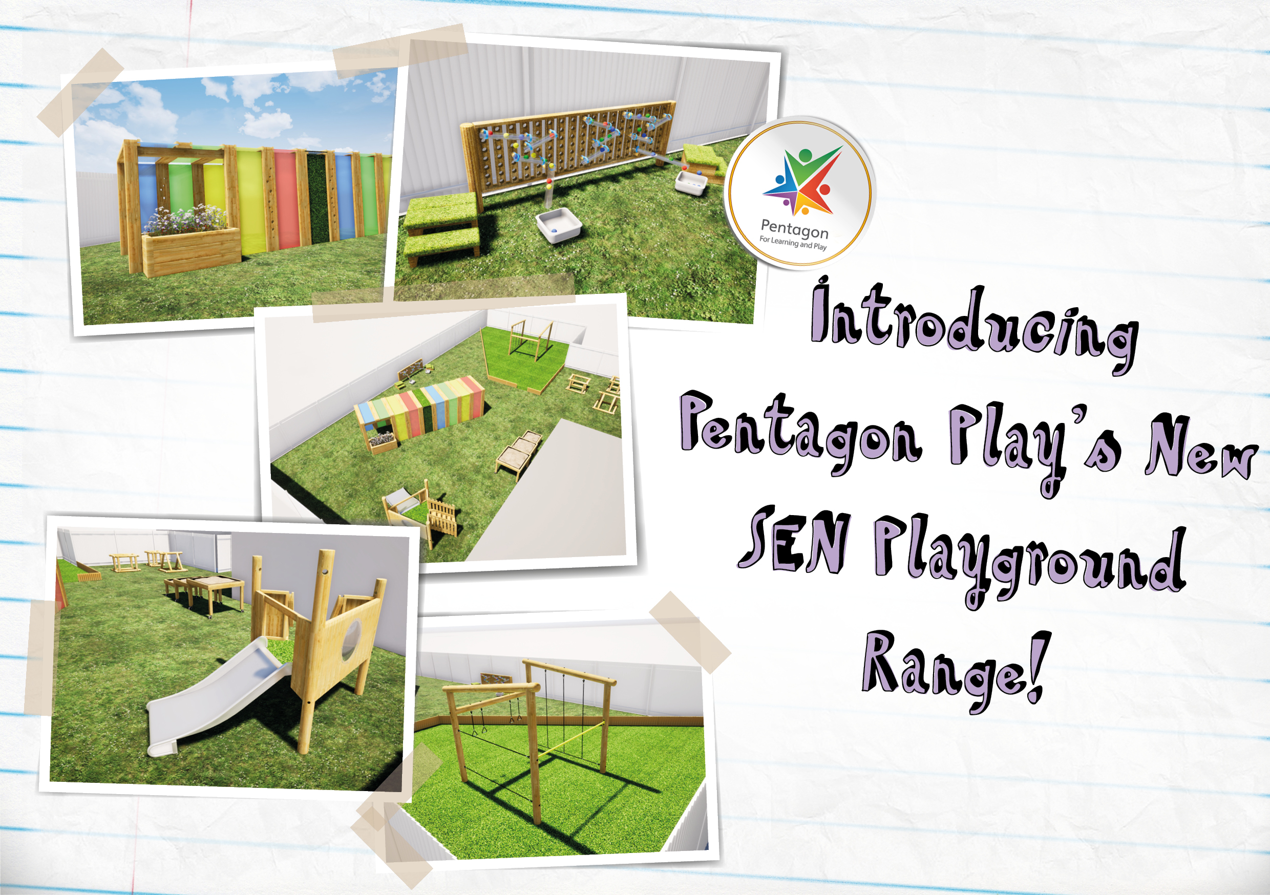 Our New SEN Playground Equipment | Pentagon Play