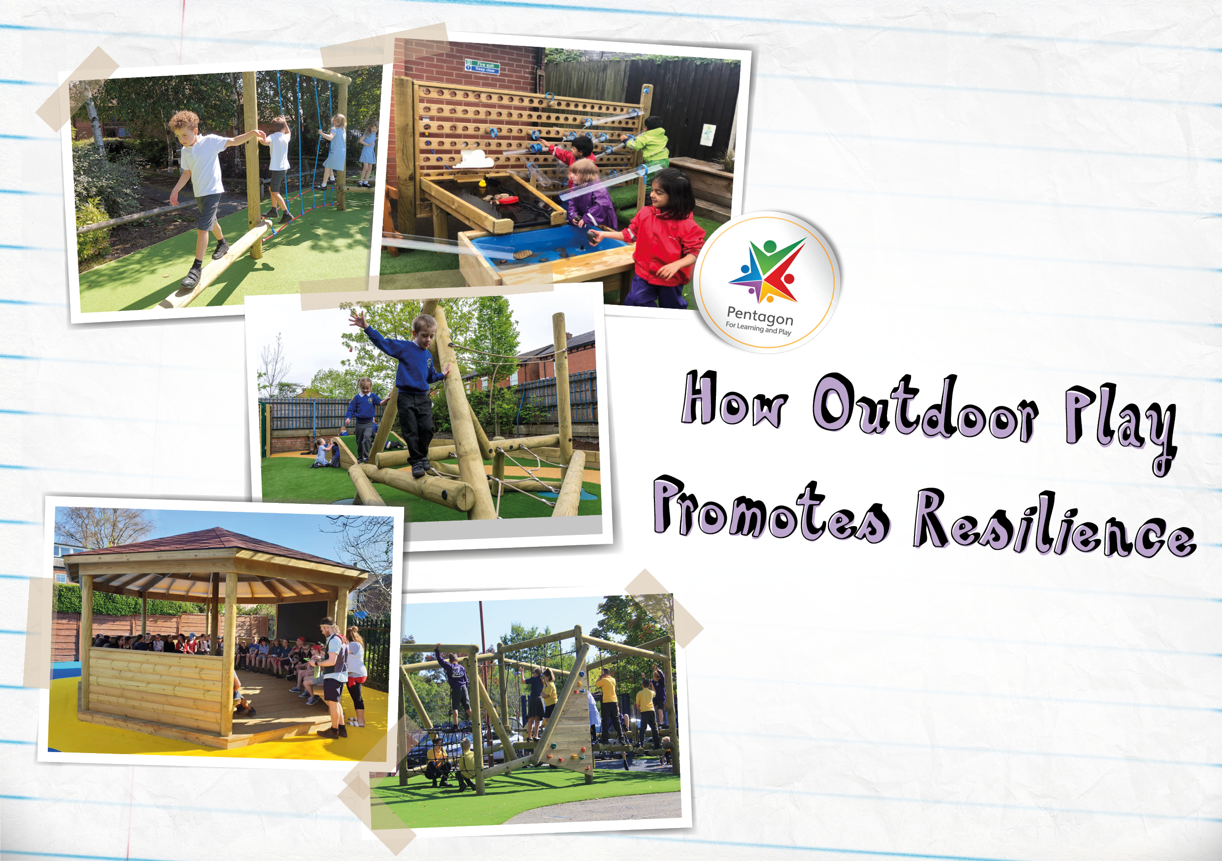 How Outdoor Play Develops Resilience In Children | Pentagon Play