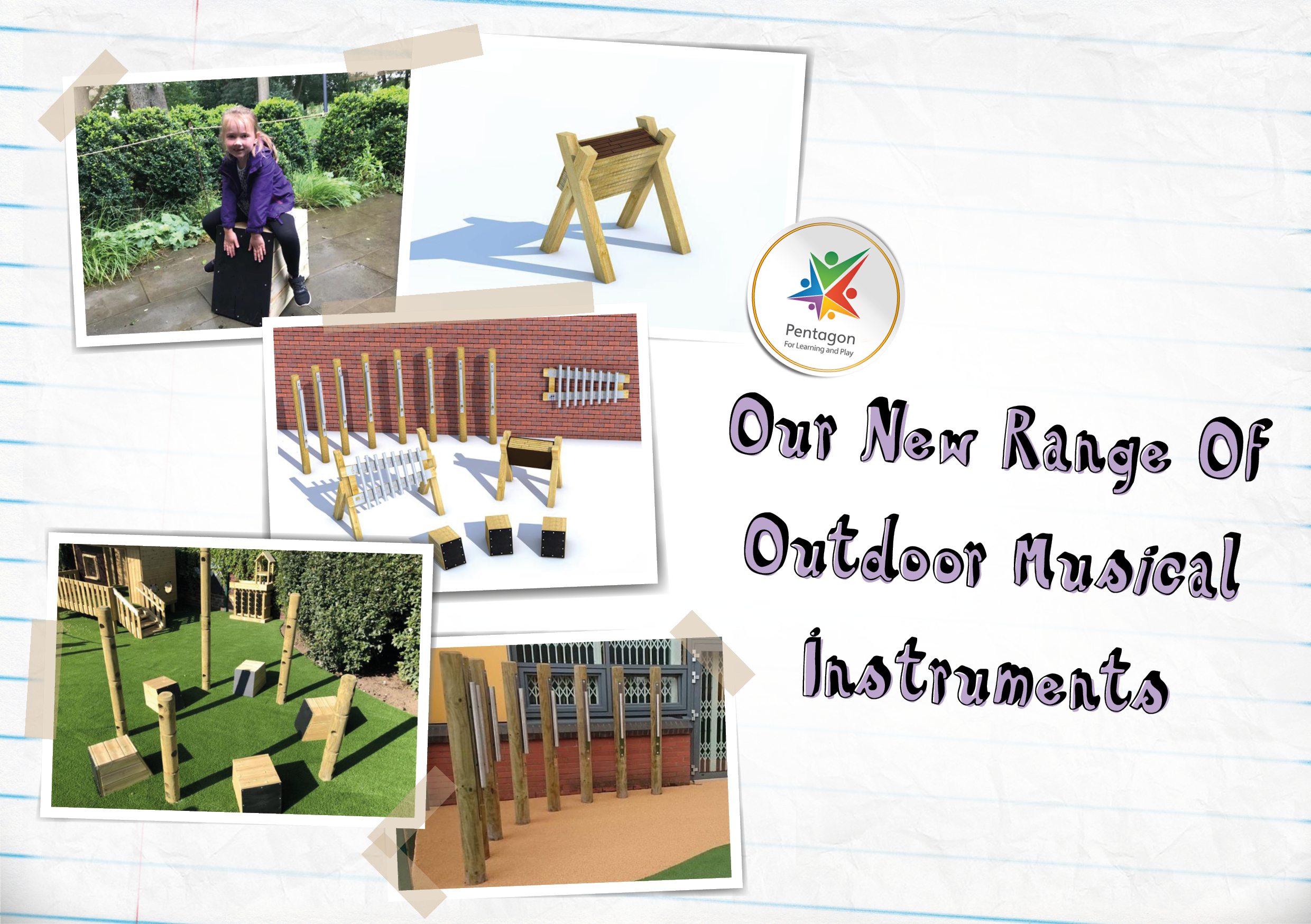 Introducing Our Outdoor Musical Instruments | Pentagon Play