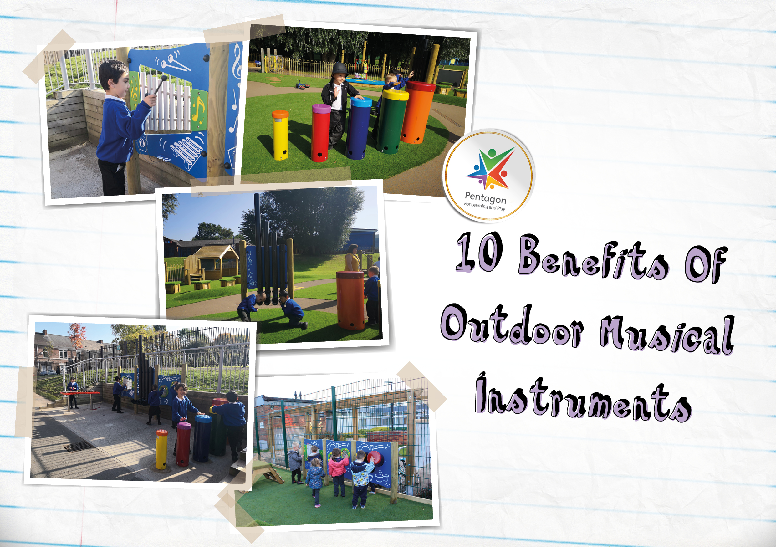 10 Benefits Of Outdoor Musical Instruments | Pentagon Play