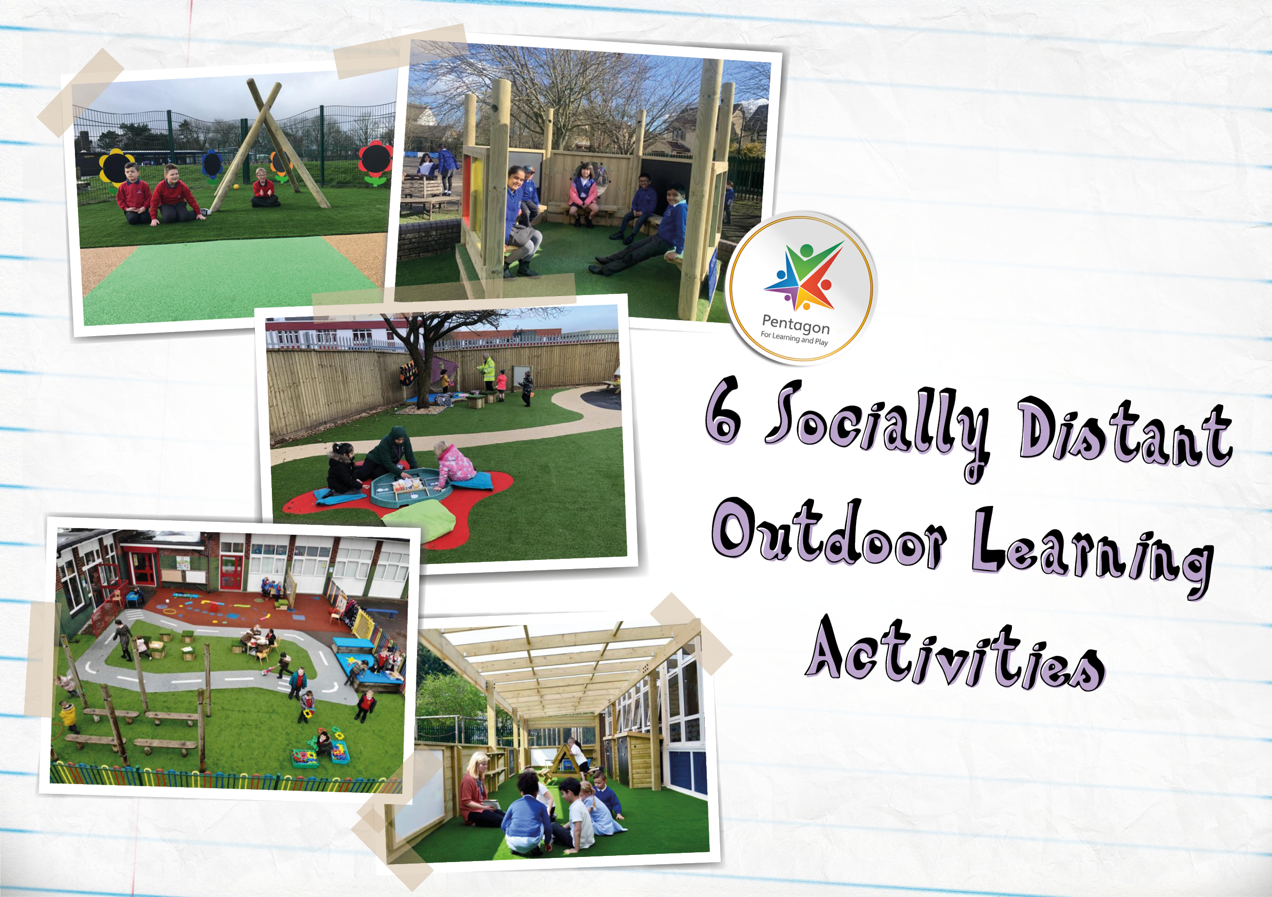 6 Socially Distant Outdoor Learning Activities | Pentagon Play