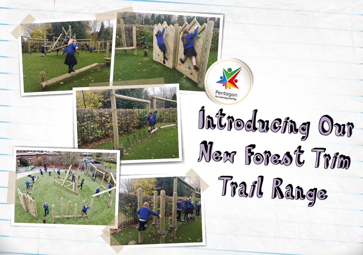 Introducing Our New Forest Trim Trail Range | Pentagon Play
