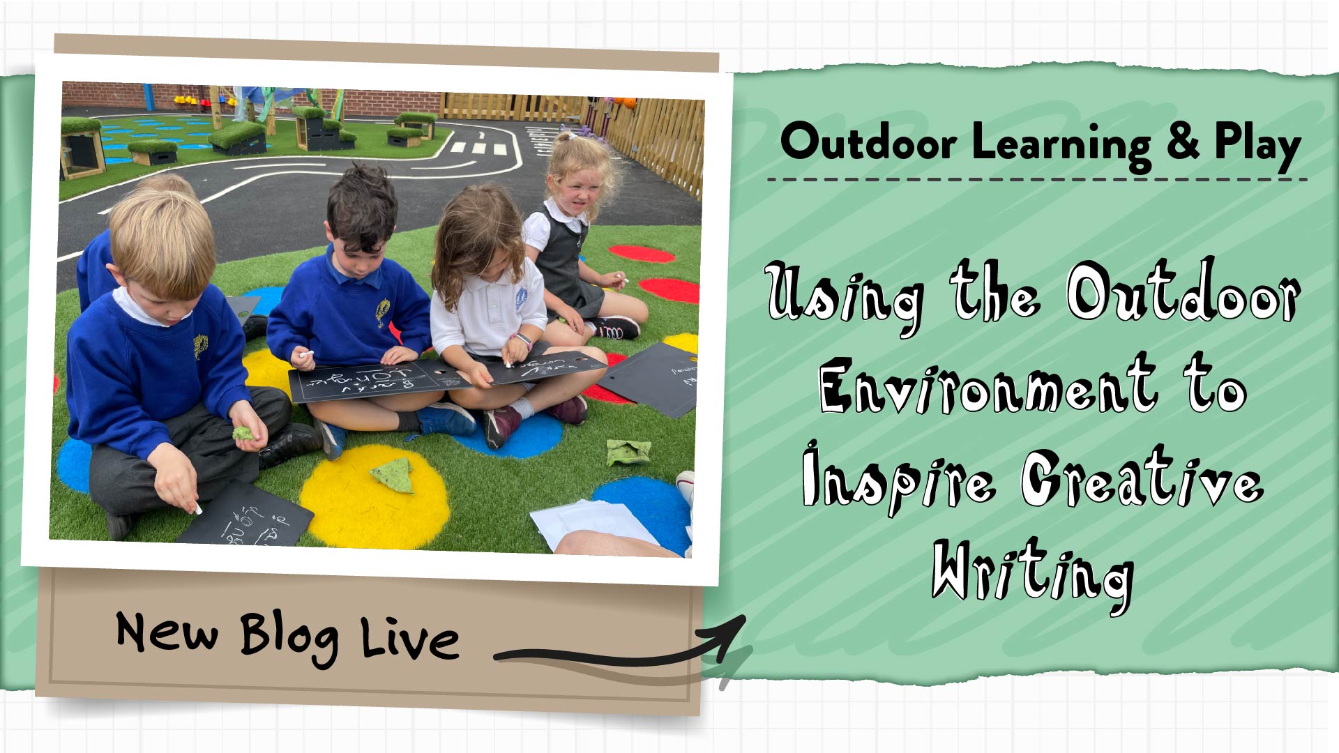 Using Outdoor Play to Inspire Creative Writing | Pentagon Play