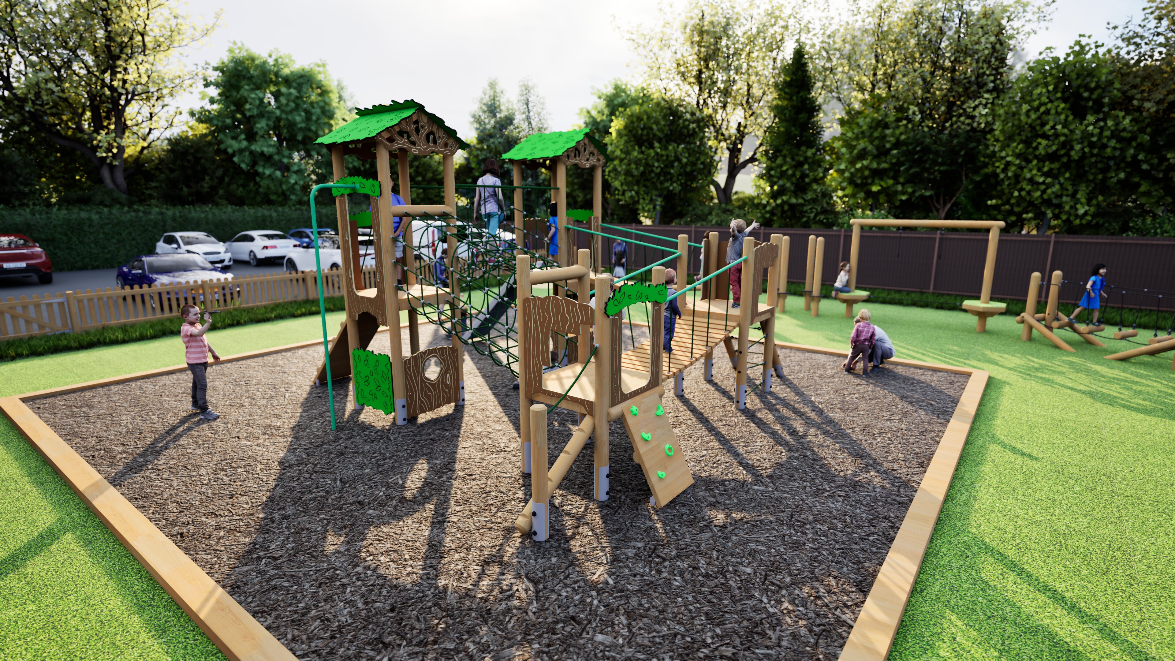 Introducing our New Commercial Play Tower Range! | Pentagon Play