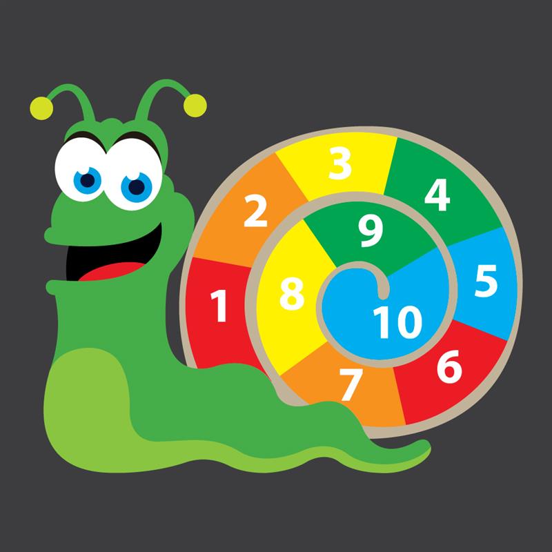 1-10 Number Snail Playground Marking | Pentagon Play