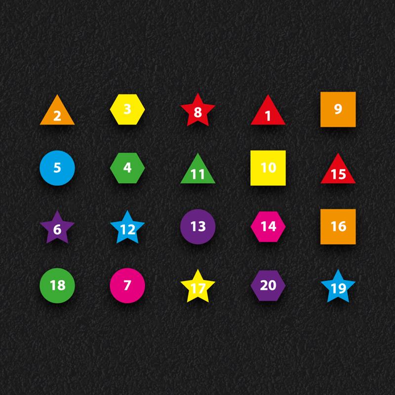 Number Shapes 1-20 Playground Markings | Pentagon Play
