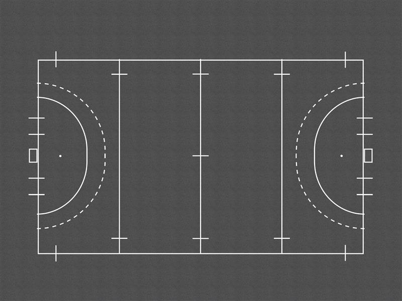 Hockey Pitch Playground Marking | Pentagon Play