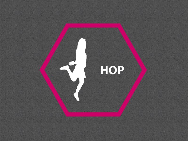 Hop Spot Playground Markings. | Pentagon Play