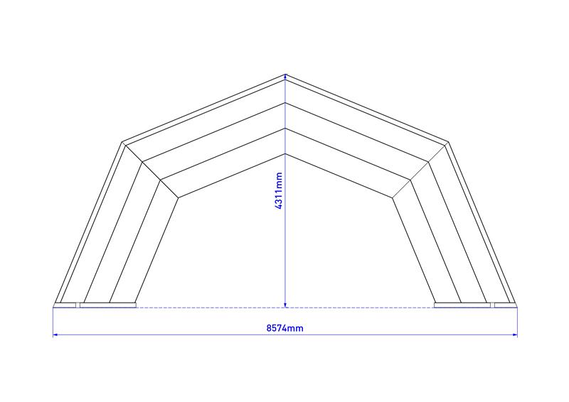 Playground Amphitheatre with Grass-Topped Seats | Pentagon Play
