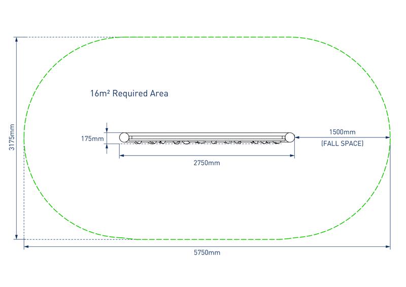 Single Sided Horizontal Climbing Wall Traverse | Pentagon Play