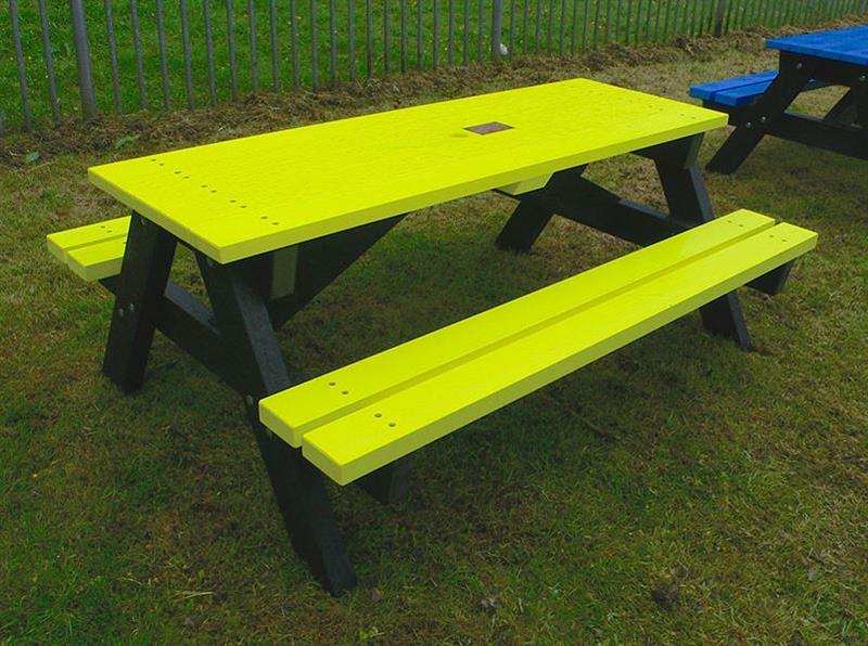 Recycled Picnic Bench | Pentagon Play