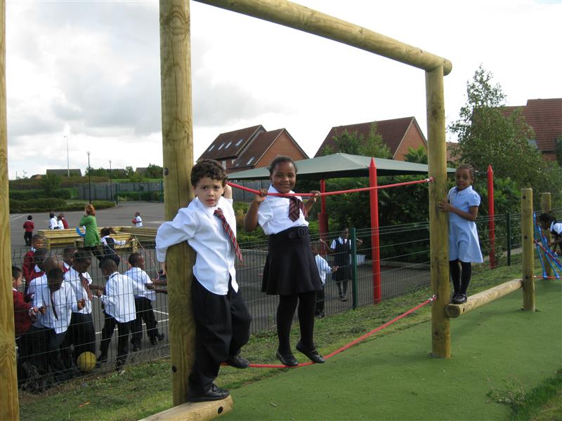 Parallel Rope Climbing Traverse | Pentagon Play