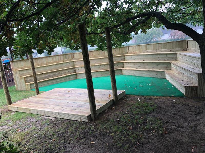 School Playground Amphitheatre | Pentagon Play