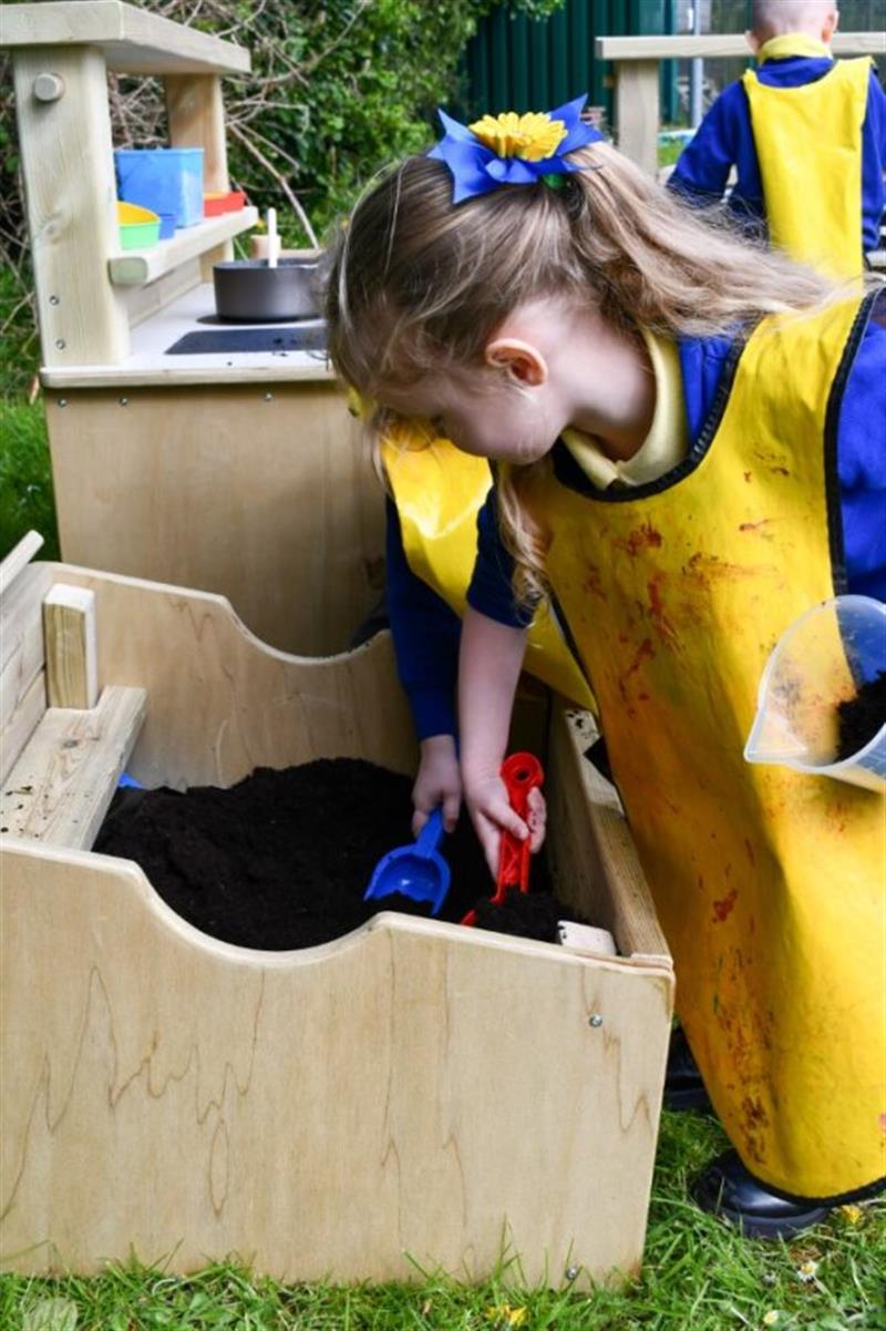 Mud Box For Early Years Playground | Pentagon Play