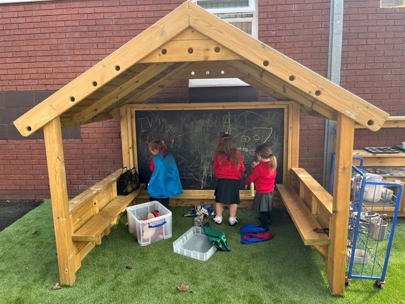 Giant Playhouse For School Playgrounds | Pentagon Play
