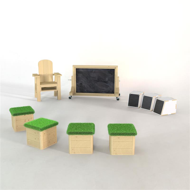 School Storytelling Package for Outdoor Reading Area | Pentagon Play