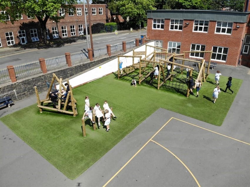 A Playground full of Learning for Bury Grammar School | Pentagon Play