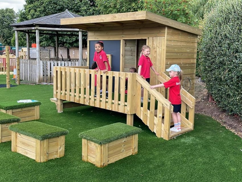 Different Learning Zones at Barnfields Primary School | Pentagon Play