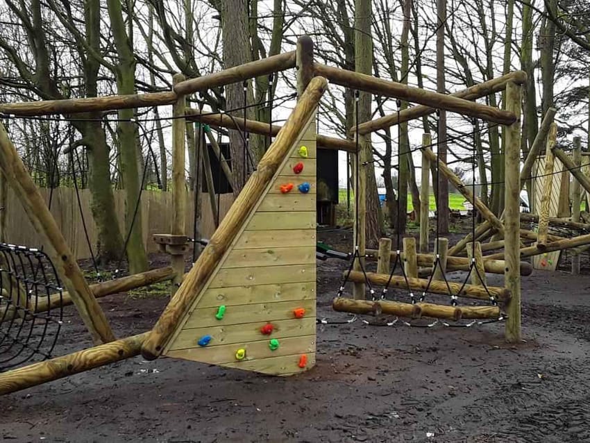 woodland playground ideas