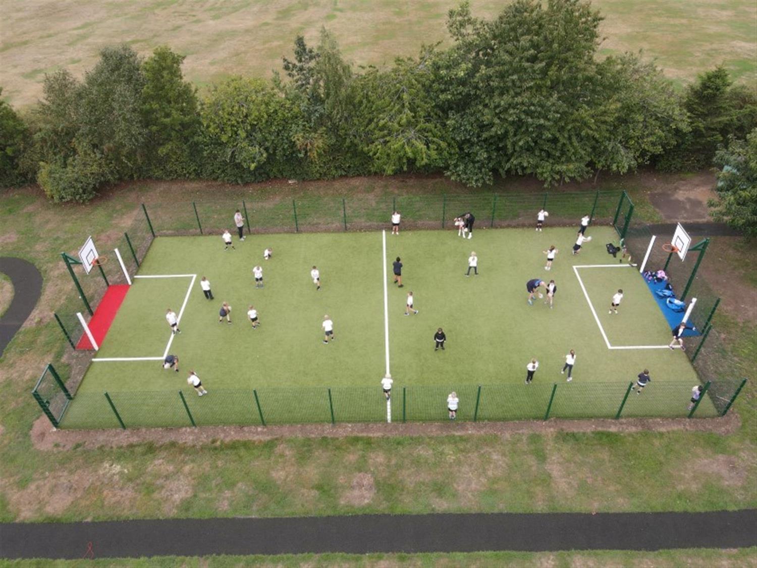 A Marvellous MUGA for King Edwin Primary and Nursery School | Pentagon Play