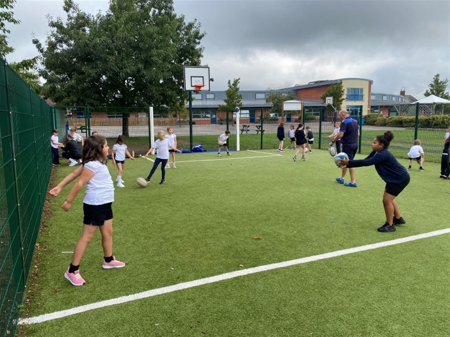 A Marvellous MUGA for King Edwin Primary and Nursery School | Pentagon Play