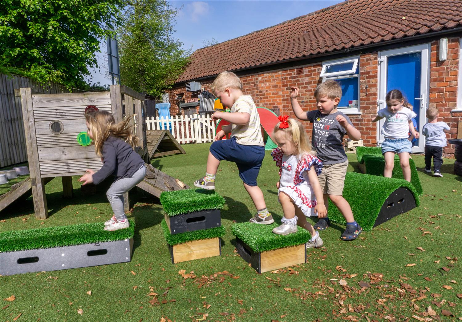 Active Play Resources at Kindred White Post Nursery | Pentagon Play