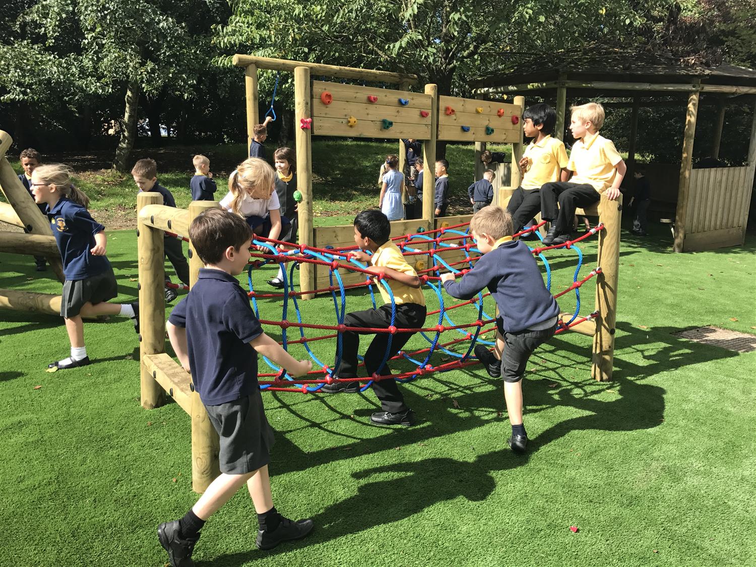 Wheatfield Primary's Active Playground Zone | Pentagon Play