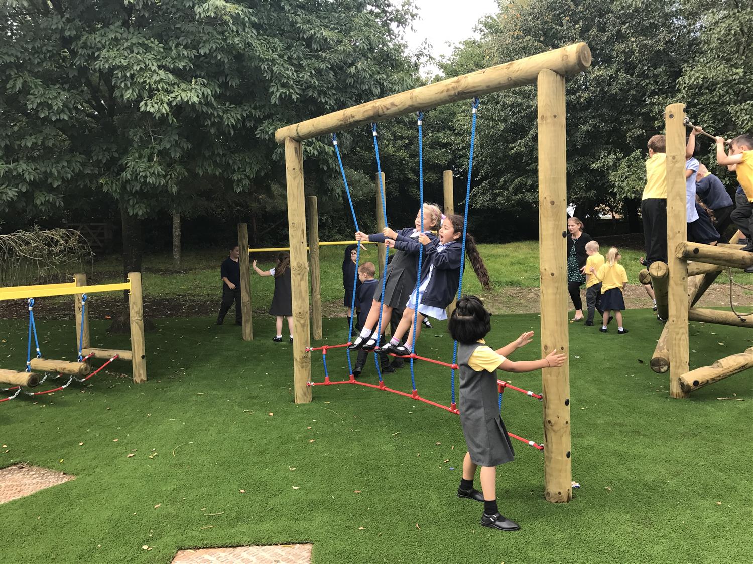 Wheatfield Primary's Active Playground Zone | Pentagon Play