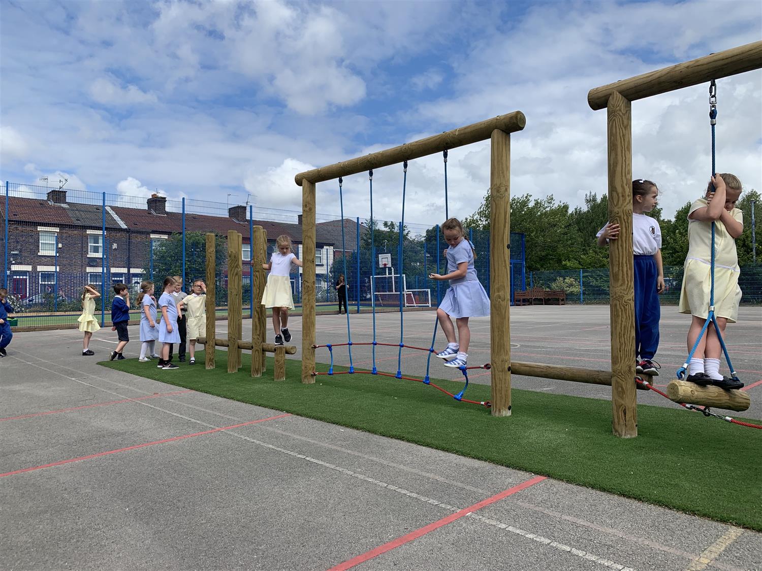 Banks Road Primary School s Playground Equipment Pentagon Play Banks Road Primary School s Playground Equipment Pentagon Play