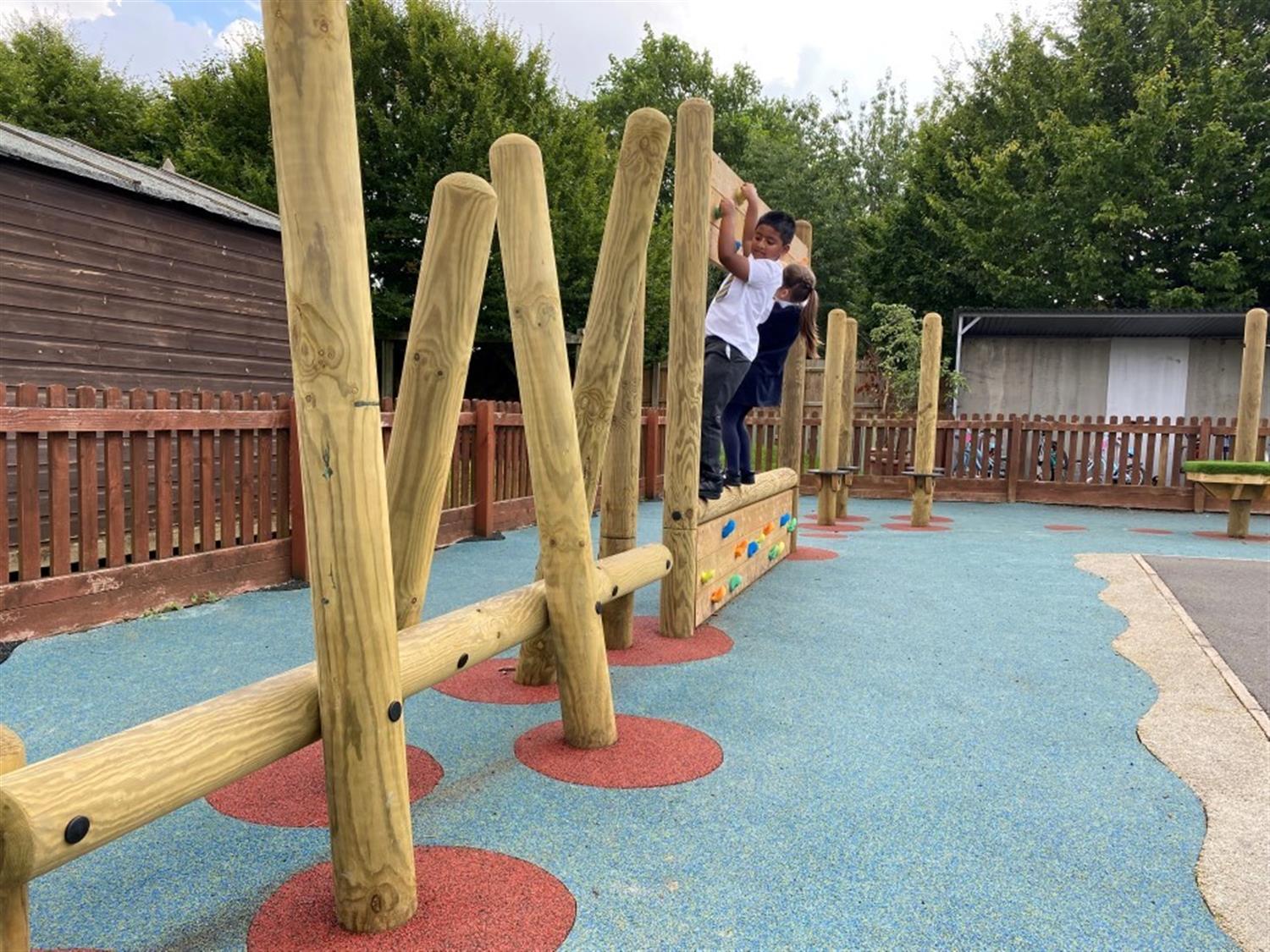 A Primary School Trim Trail Development in Lincolnshire | Pentagon Play