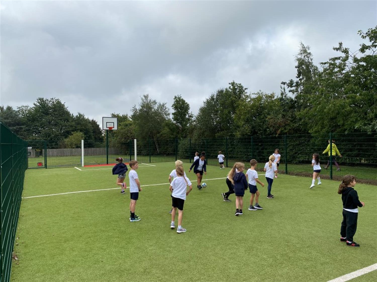 A Marvellous MUGA for King Edwin Primary and Nursery School | Pentagon Play
