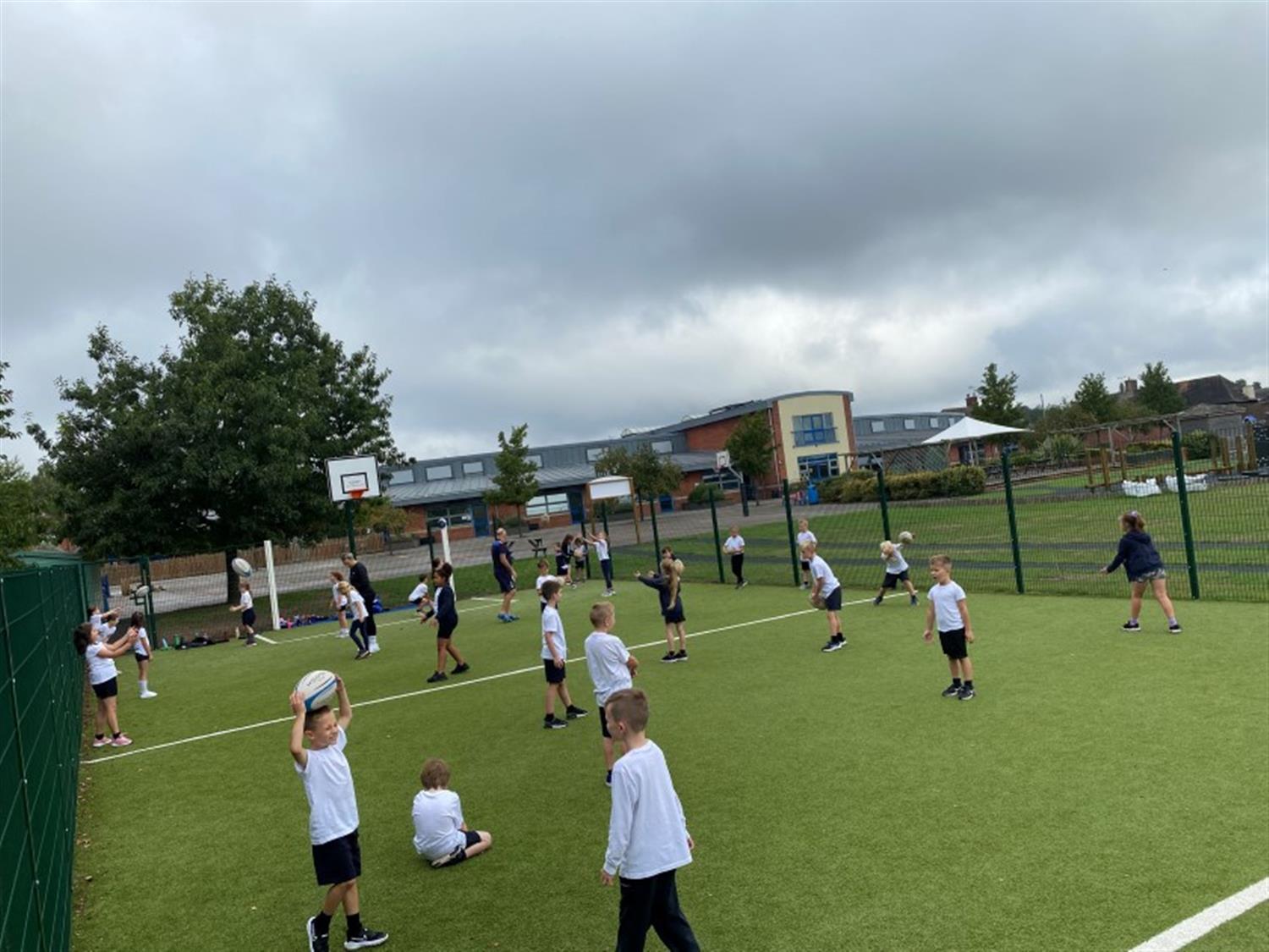 A Marvellous MUGA for King Edwin Primary and Nursery School | Pentagon Play