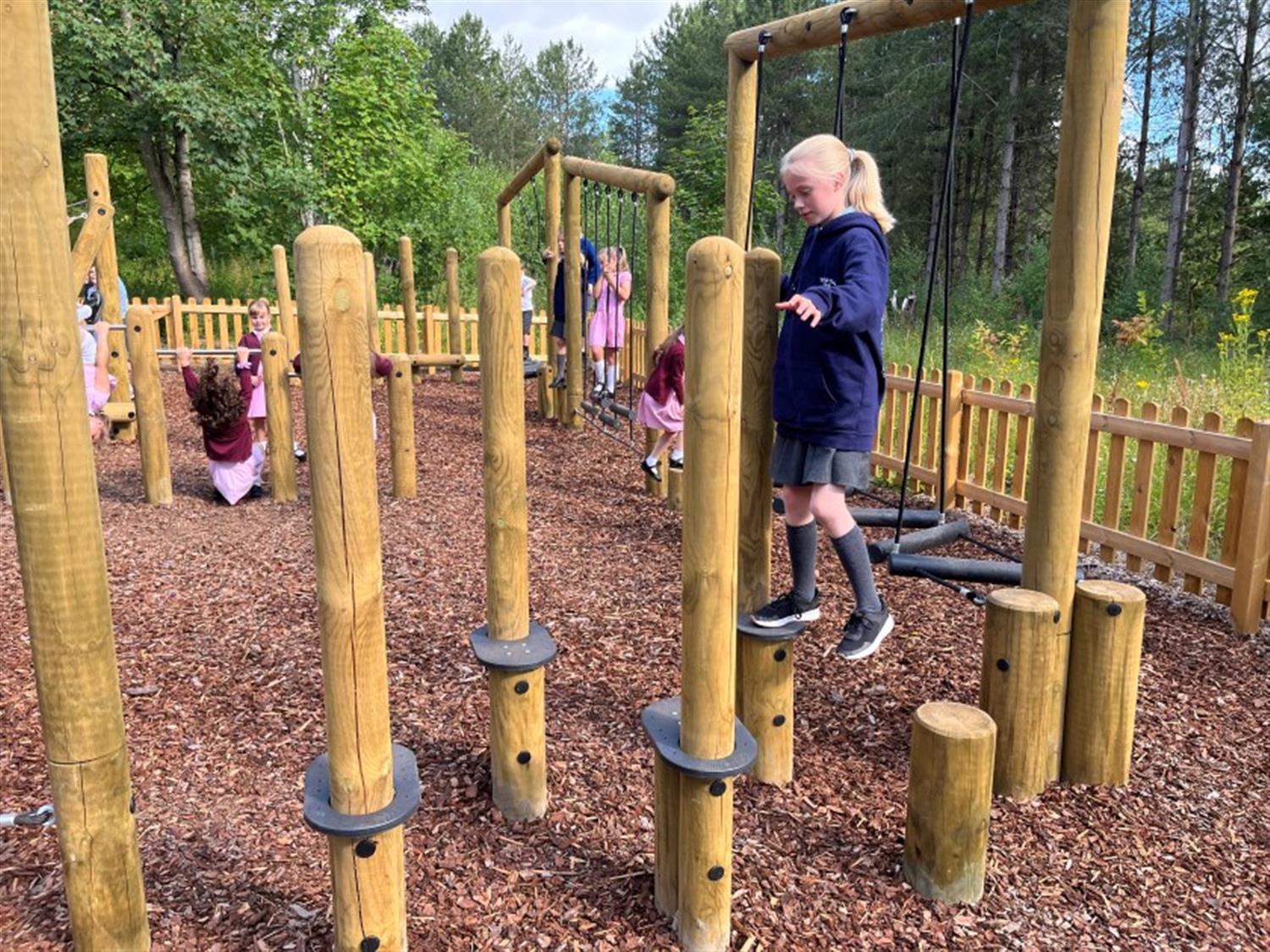 A Trim Trail Space for Maes Y Pant! | Pentagon Play