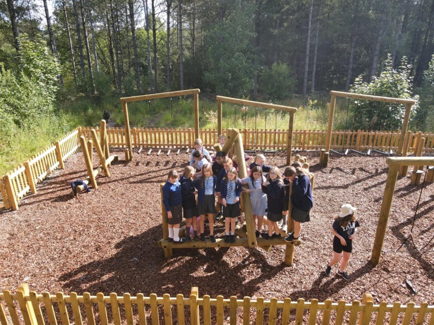 A Trim Trail Space for Maes Y Pant! | Pentagon Play