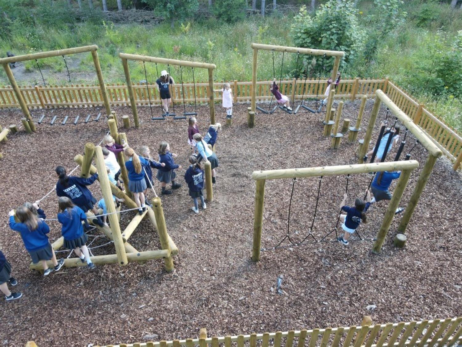 A Trim Trail Space for Maes Y Pant! | Pentagon Play