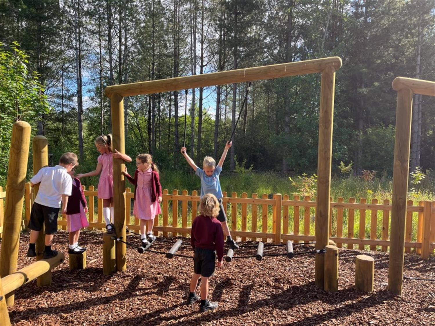 A Trim Trail Space for Maes Y Pant! | Pentagon Play