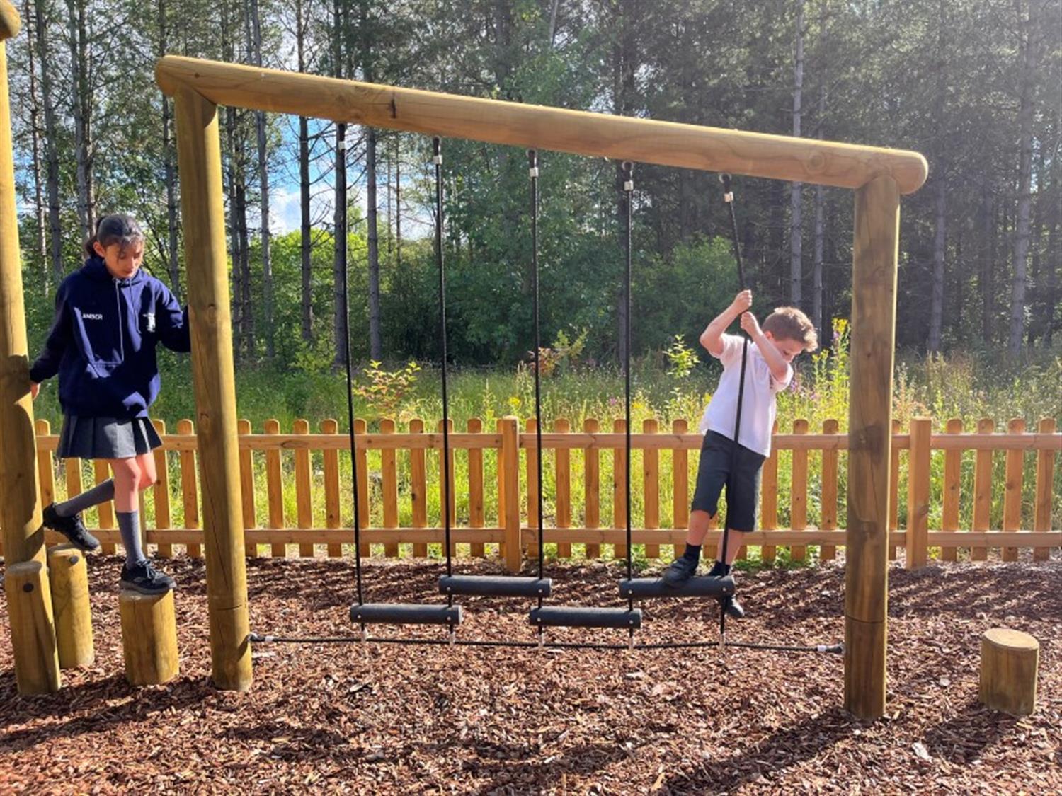 A Trim Trail Space for Maes Y Pant! | Pentagon Play