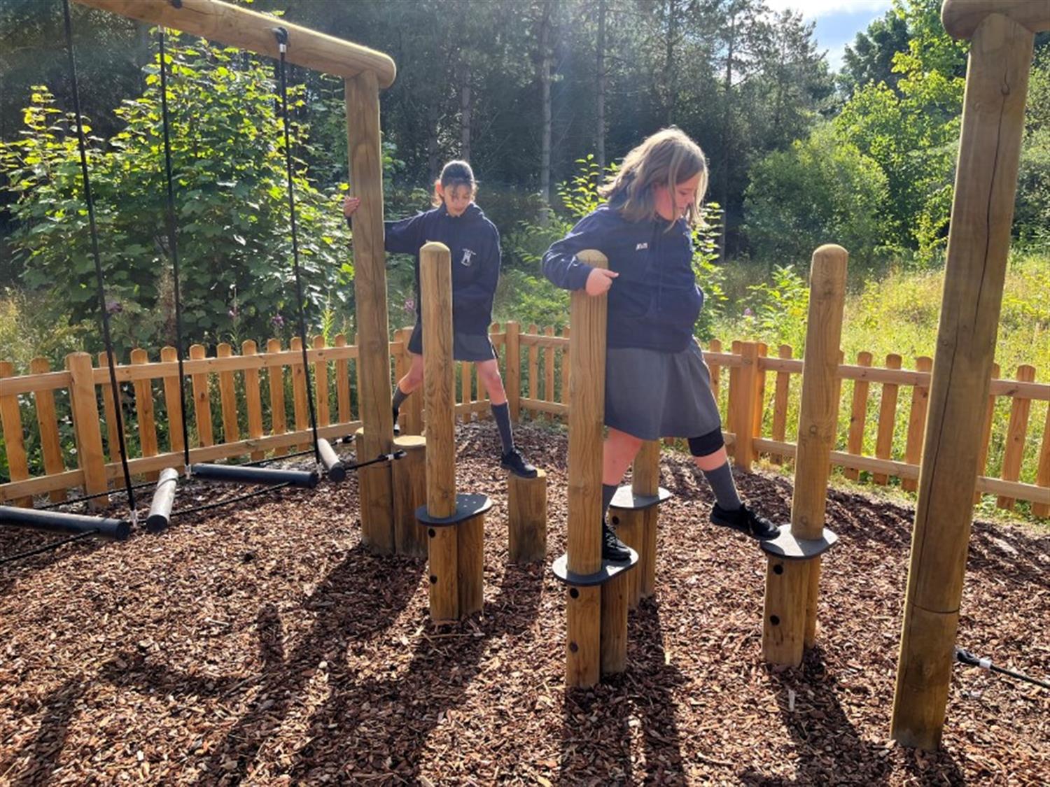 A Trim Trail Space for Maes Y Pant! | Pentagon Play