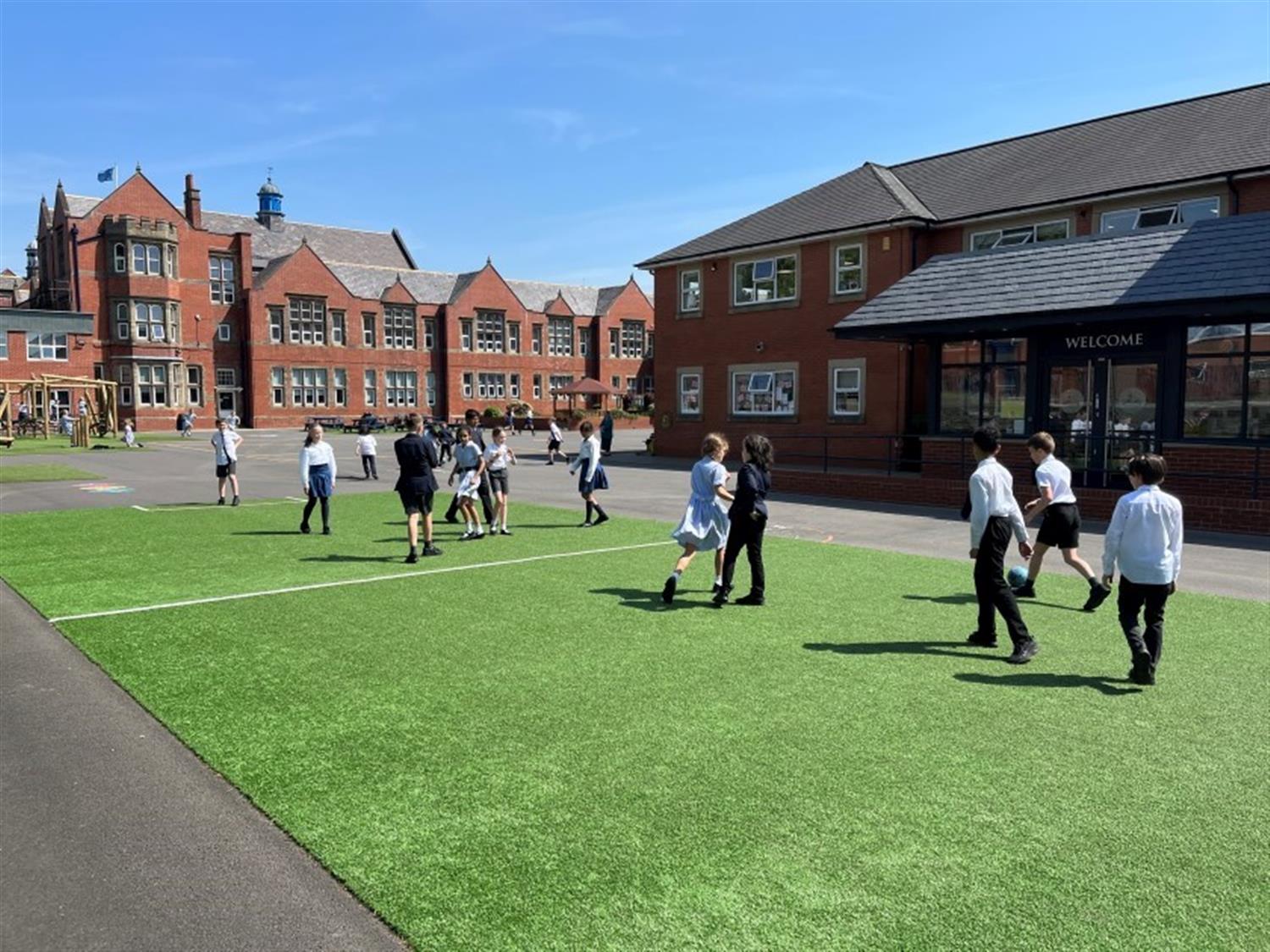 A Playground full of Learning for Bury Grammar School | Pentagon Play