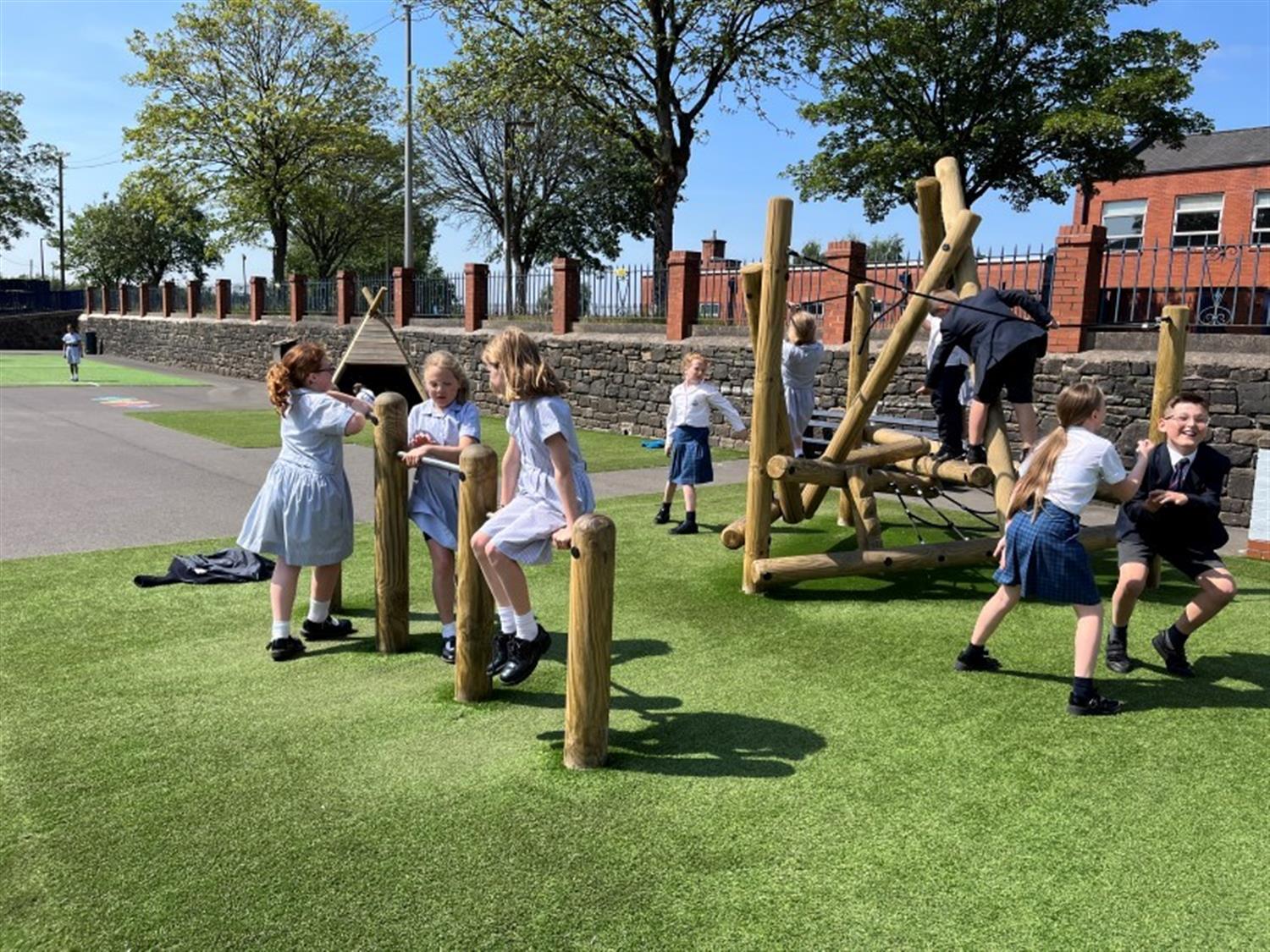 A Playground full of Learning for Bury Grammar School | Pentagon Play