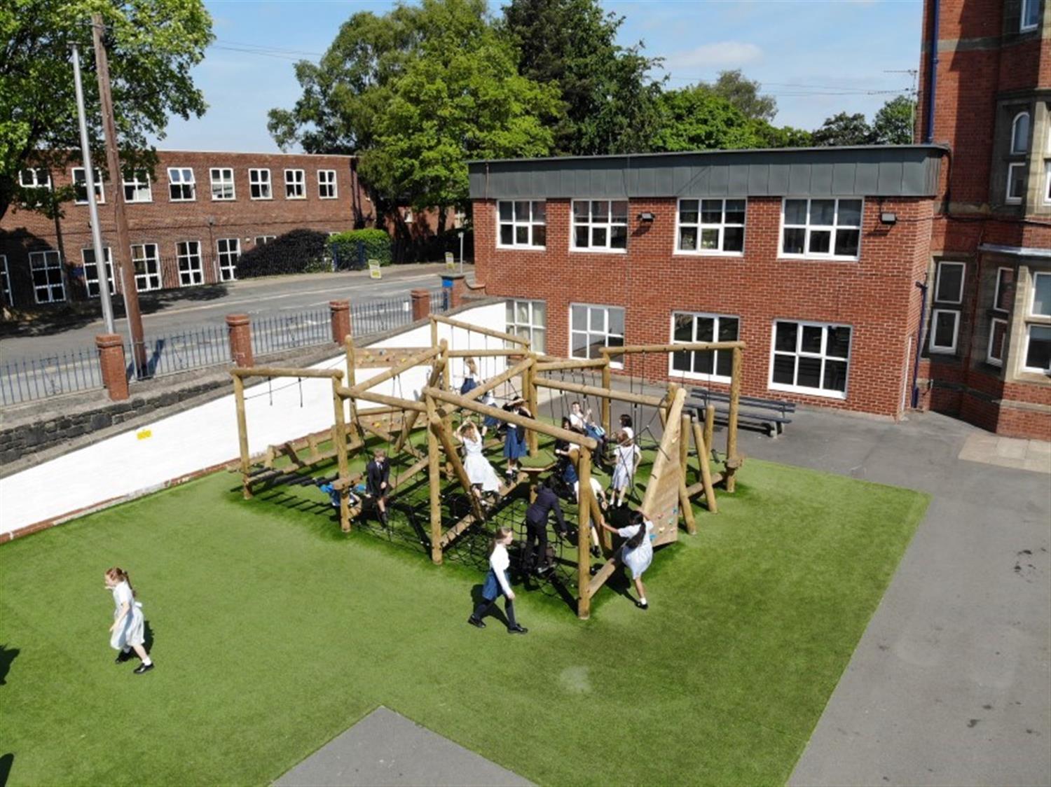 A Playground full of Learning for Bury Grammar School | Pentagon Play