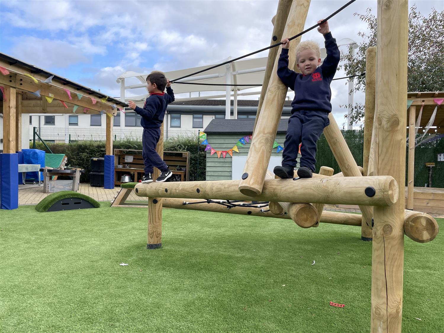 A New Playground Space for Red Oaks Primary School | Pentagon Play
