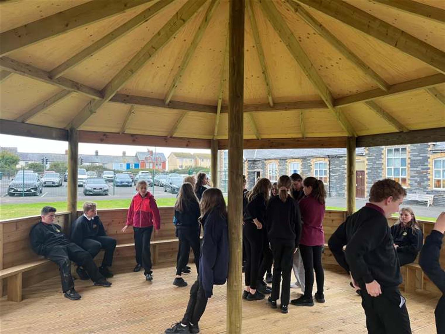 An Outstanding Outdoor Classroom for Ysgol Uwchradd Tywyn! | Pentagon Play