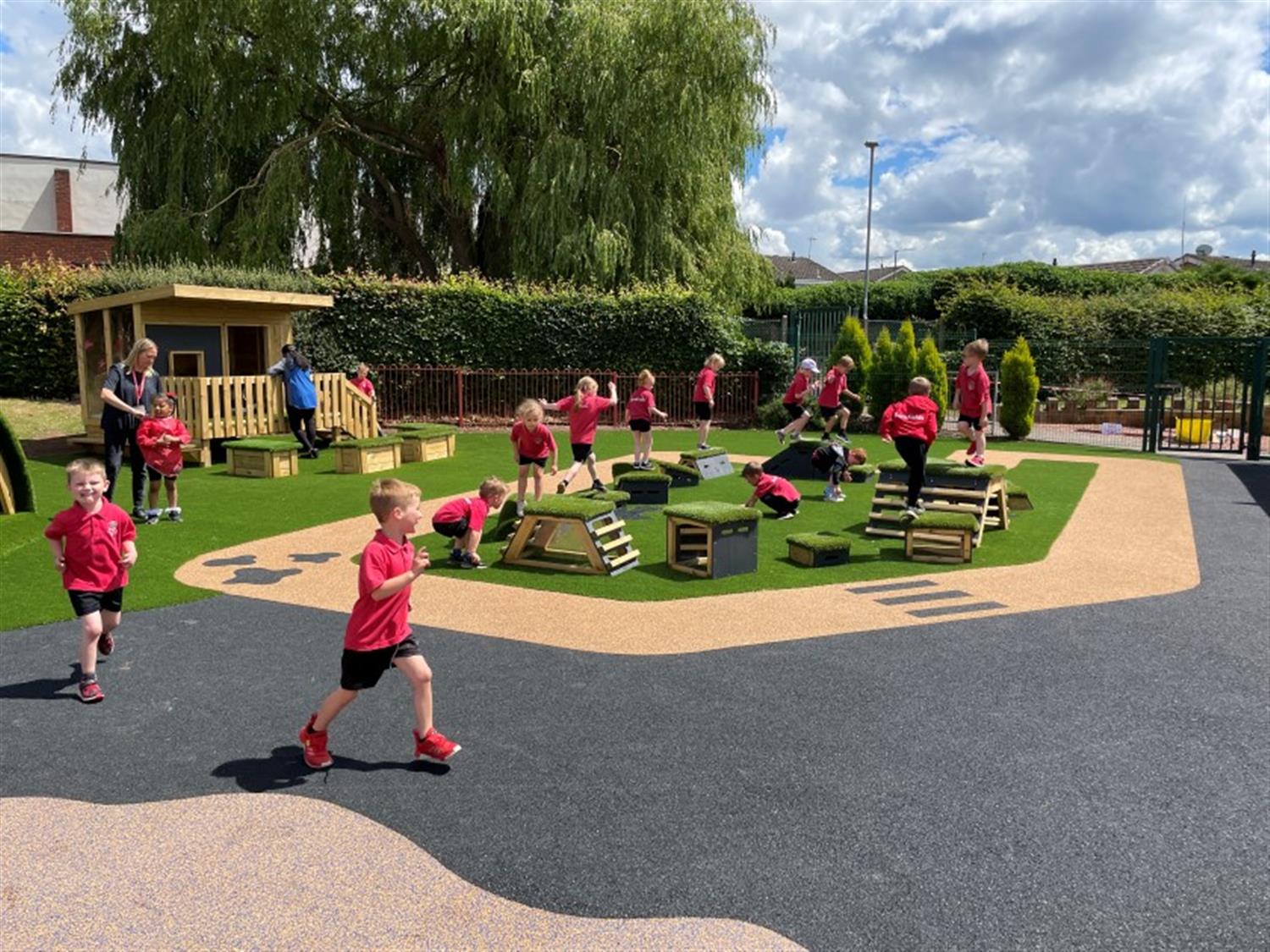 Different Learning Zones at Barnfields Primary School | Pentagon Play