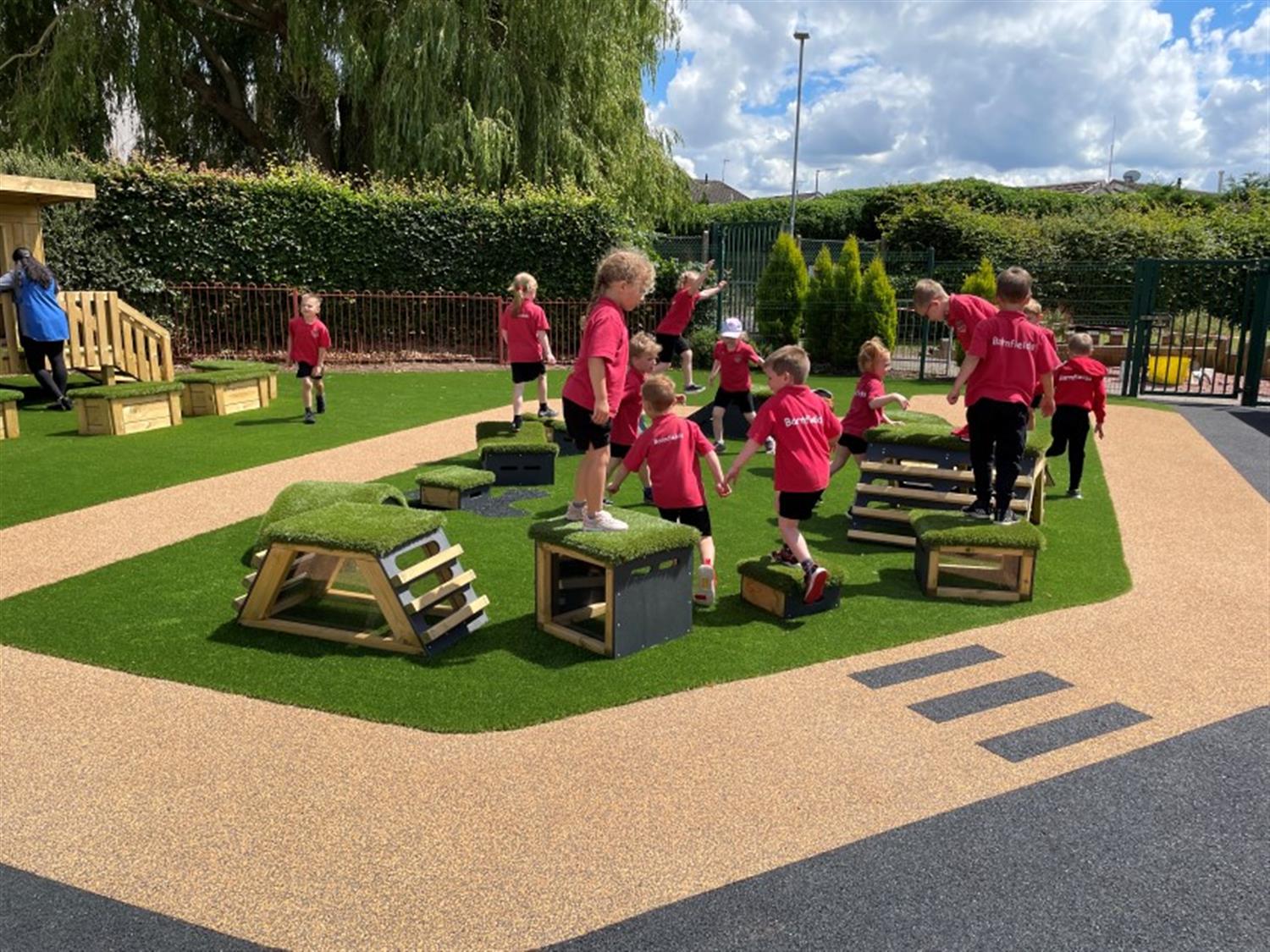 Different Learning Zones at Barnfields Primary School | Pentagon Play