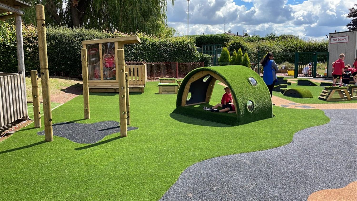 Different Learning Zones at Barnfields Primary School | Pentagon Play