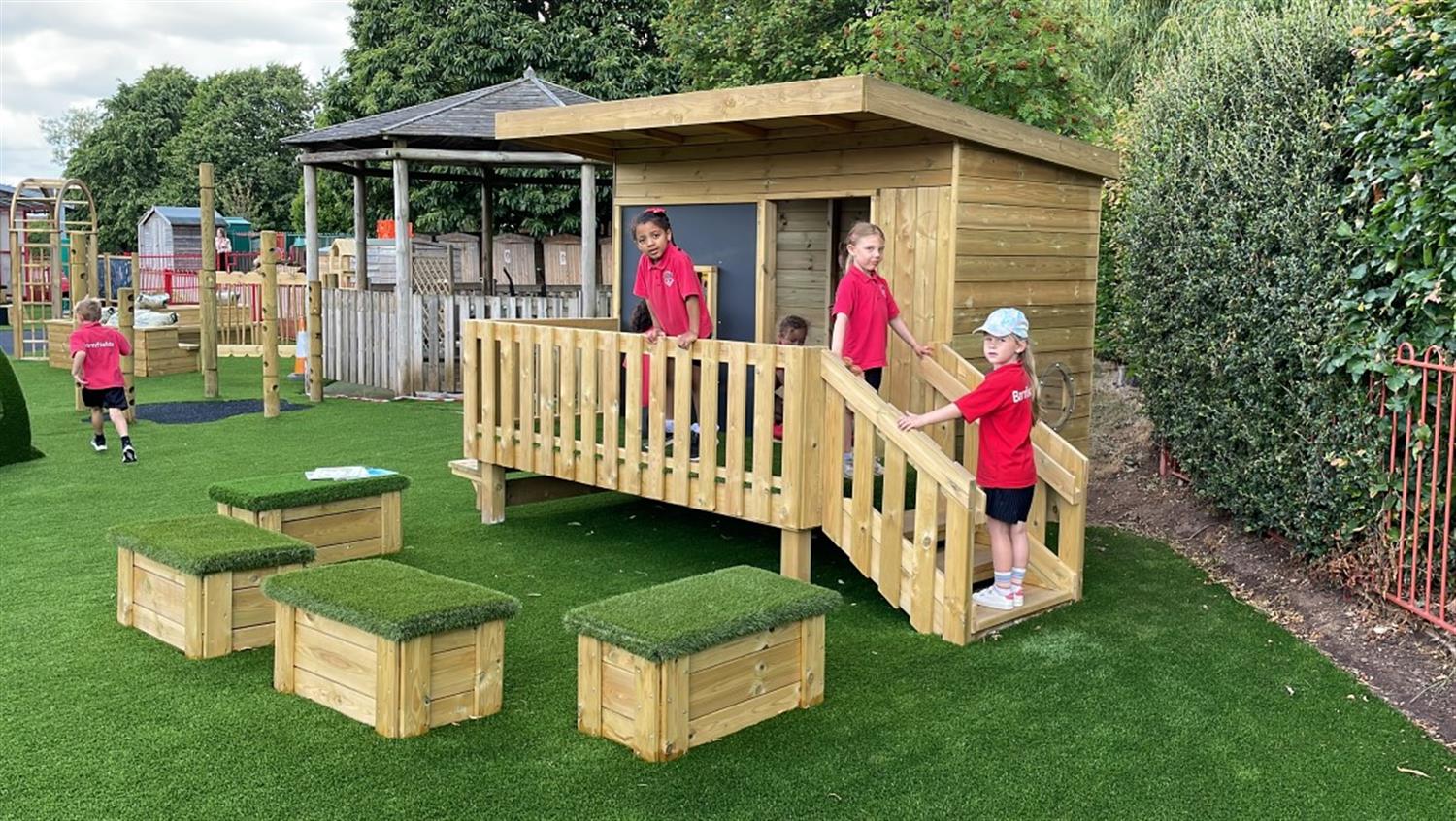 Different Learning Zones at Barnfields Primary School | Pentagon Play