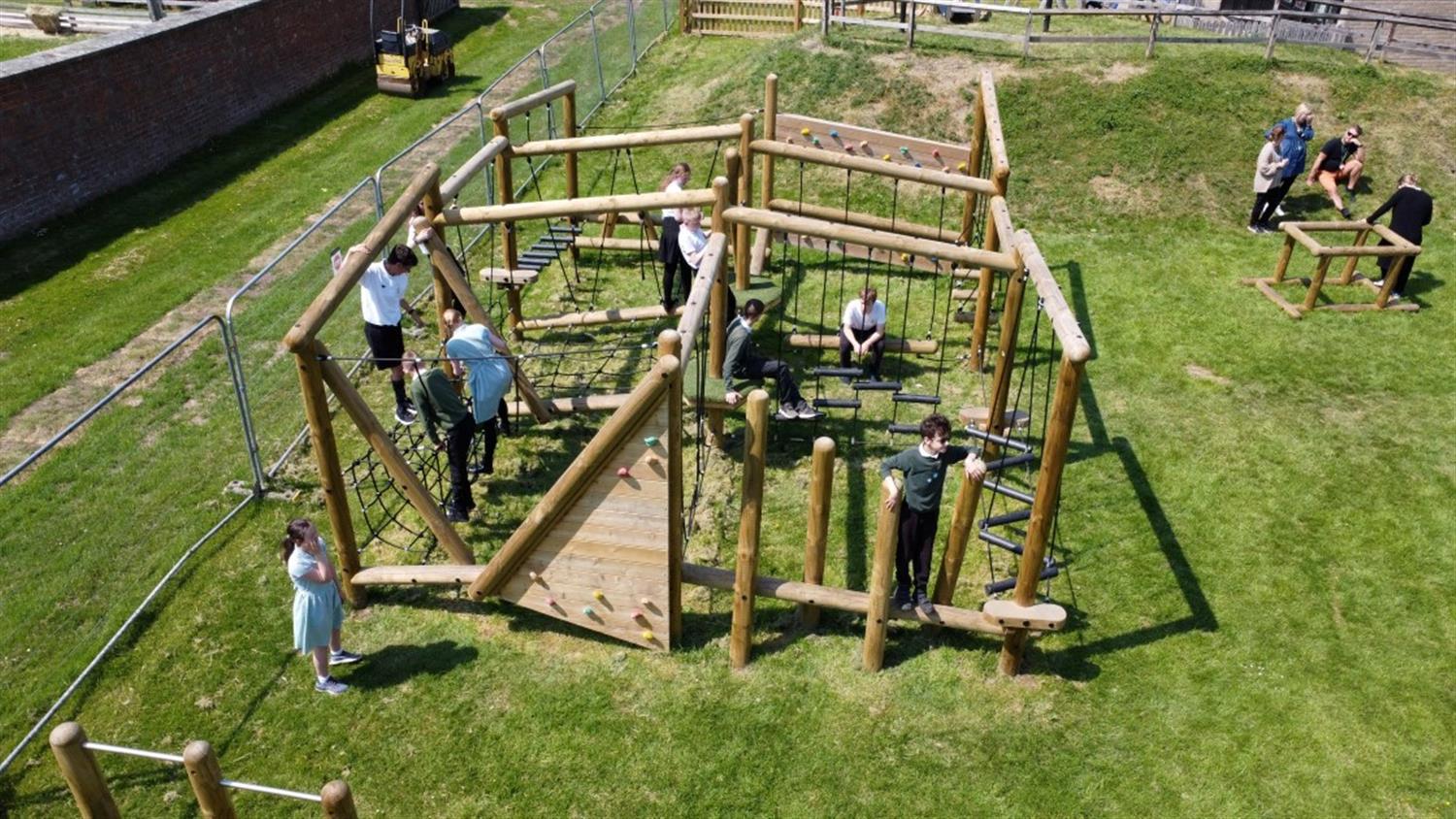 Active Play Opportunities at Welburn Hall School | Pentagon Play