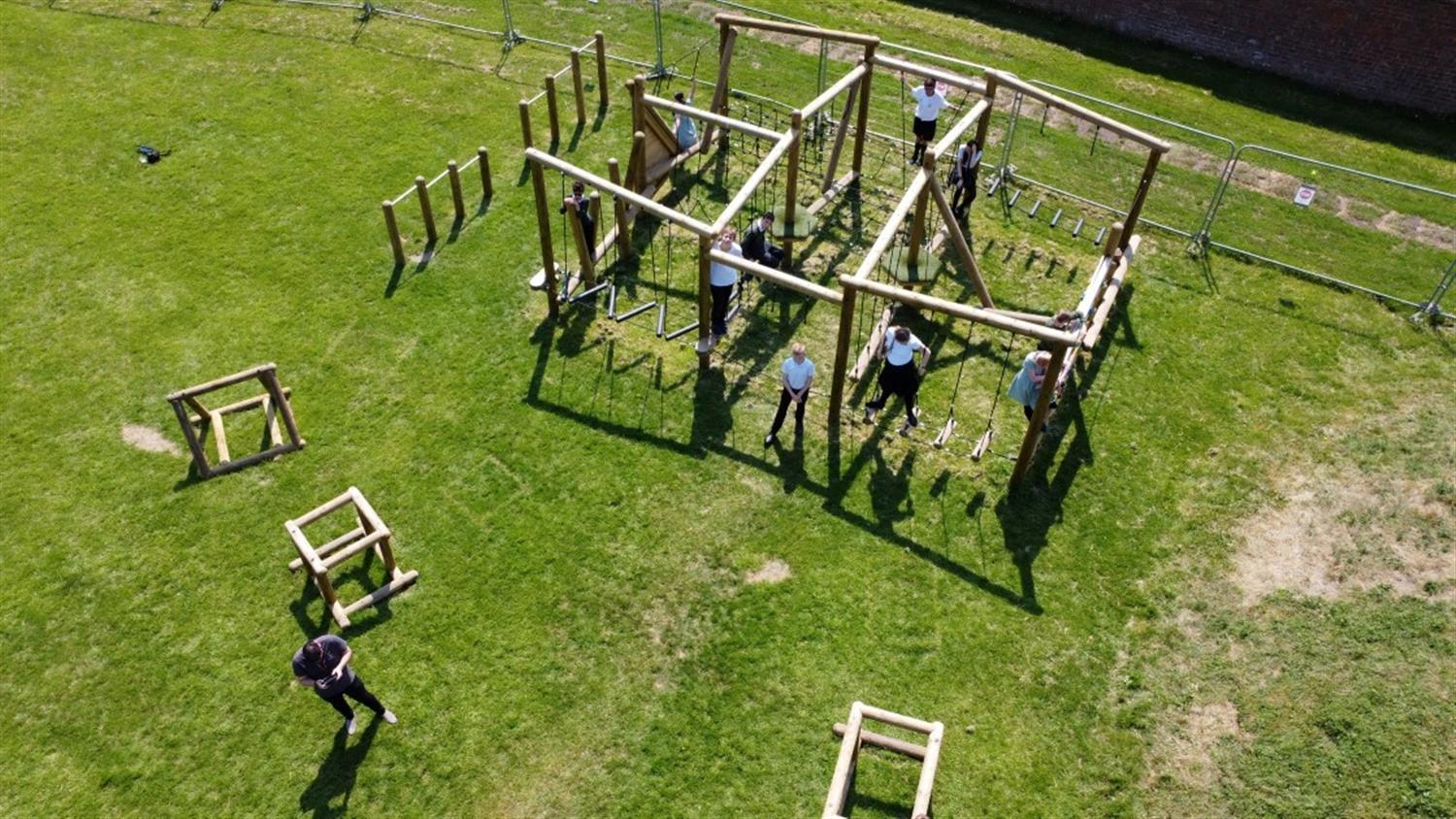 Active Play Opportunities at Welburn Hall School | Pentagon Play
